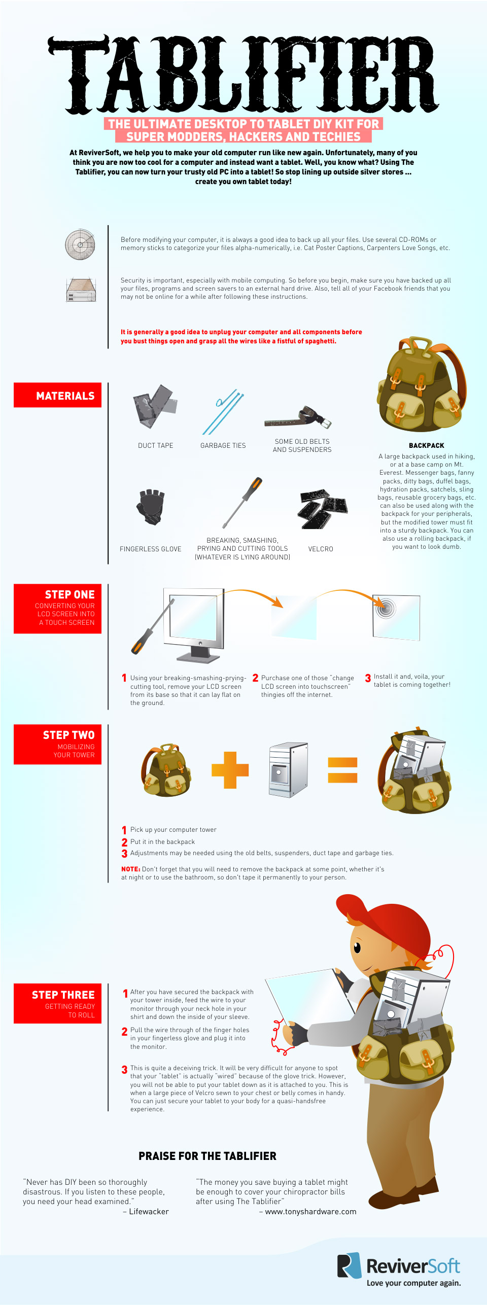 The Tablifier: Turn Your Old PC Into A Tablet - ReviverSoft Blog The Tablifier: Turn Your Old PC Into A Tablet - ReviverSoft Blog