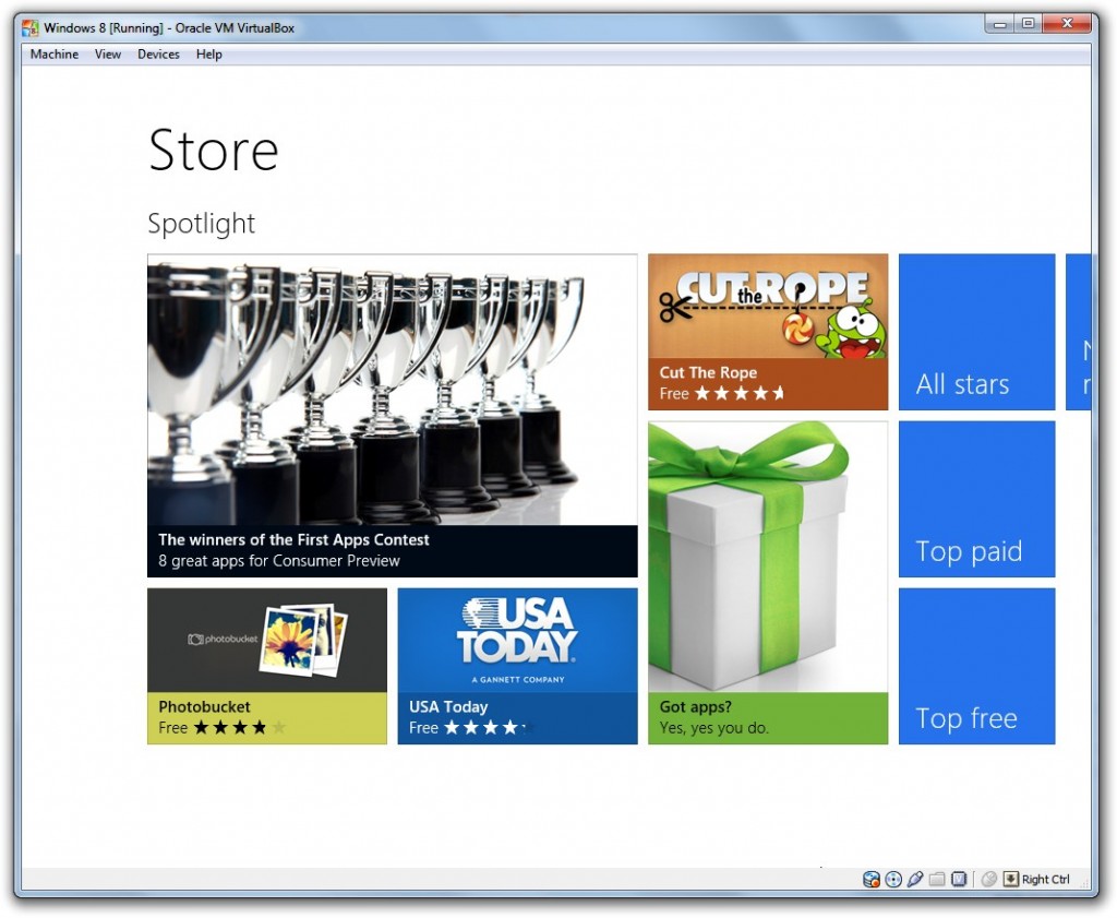 All About Windows 8 Consumer Preview - Navigation and More