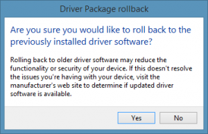 How to Roll back a Driver and Restore Driver Updates